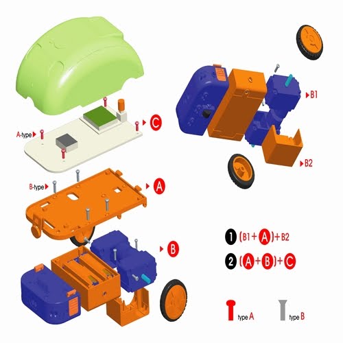 ROBOTIC TECHNOLOGY (WowWee): MA-VIN Robot Kit