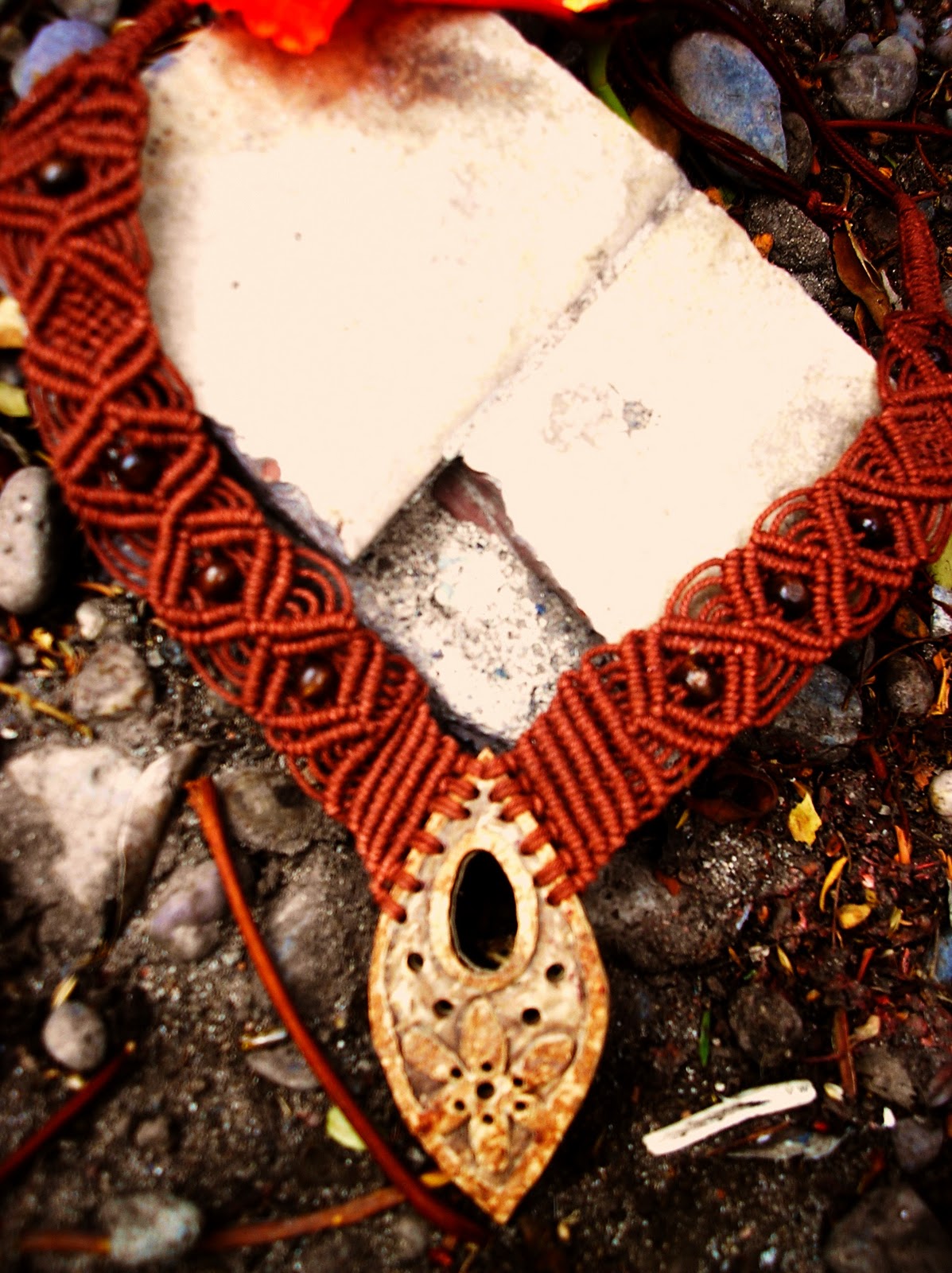 El mundo de Ysmy: Collares de Macrame