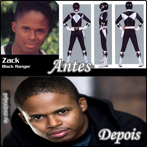 curiousguys2: Fotos- POWER RANGERS | Antes e Depois