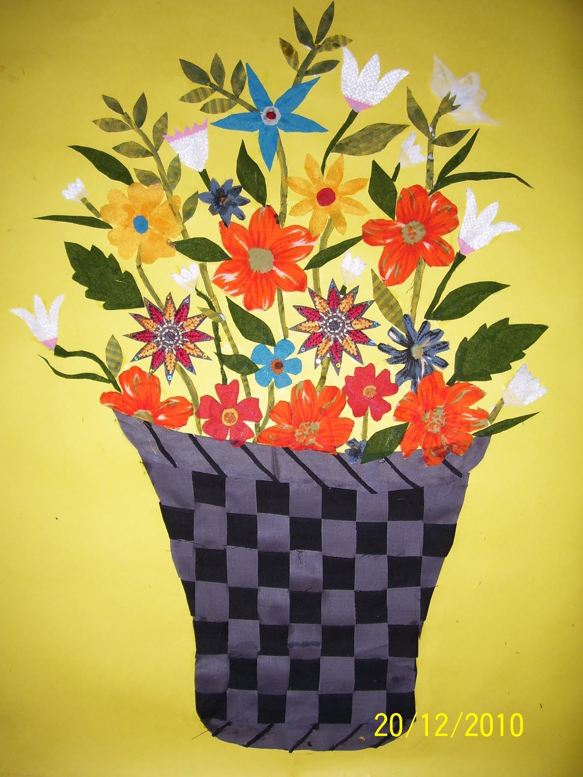 Bhuvana's Creative World: Cut and Paste Work