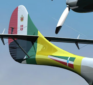 My Vain Doodles: Luxury Italian Flying Boat