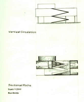 ARCH1201 - Design Studio: Vertical Circulation and Sectional Poche