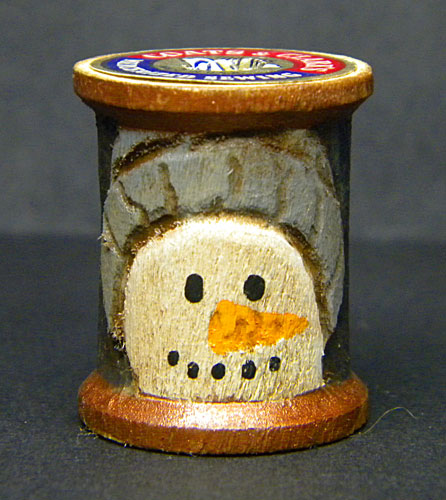 An Artistic Journey: Wood Thread Spools!