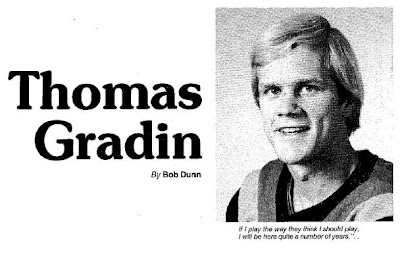 raffi torres: Thomas Gradin Started a Tradition of Swedish Stars