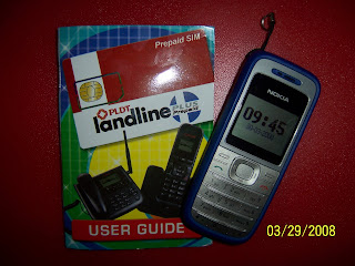 Reyah's Page: PLDT Landline Plus Prepaid
