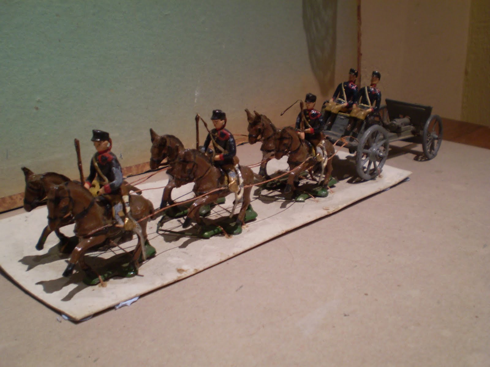 dir y dor: Eulogio.Tren de artilleria 45 mm.Spanish toy soldiers ...