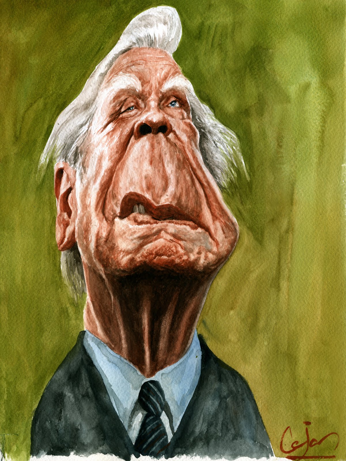 Ilustraciones de Lucas Cejas: Caricaturas