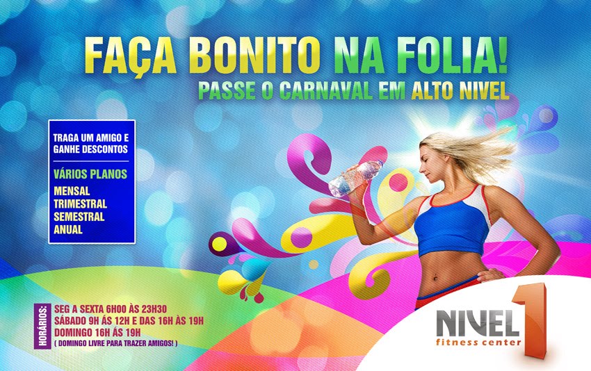 Nível1 Fitness: Prepare-se para o carnaval!