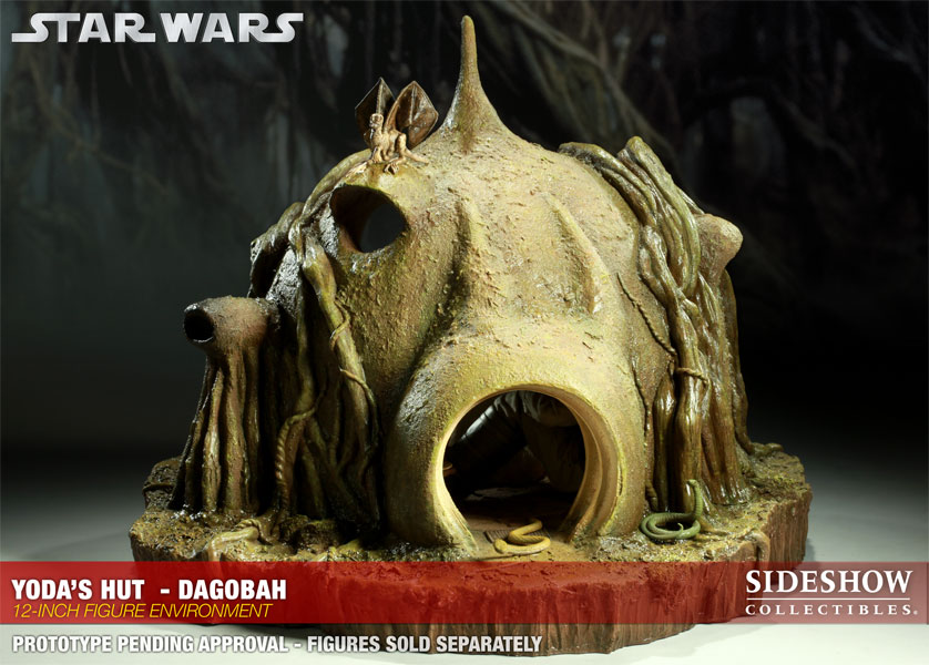toyhaven: Sideshow 1:6 Yoda's Hut on Dagobah