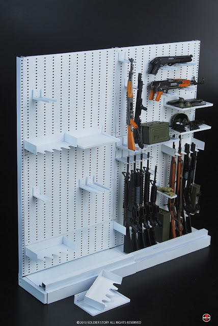 toyhaven: Soldier Story Expandable 1:6 Weapons Racks! PREVIEW