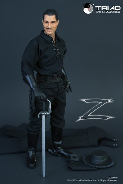 toyhaven: Triad Toys 1/6 Scale Zorro Collectible Figure Preview