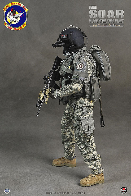 toyhaven: Soldier Story 160th SOAR "Nightstalkers" Pilot Todd McDunn PREVIEW
