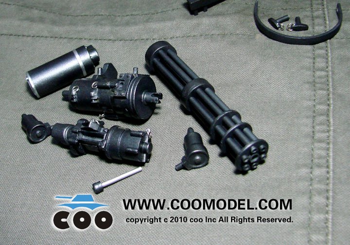 toyhaven: COO Models 1:6 scale M134 Minigun Set Preview