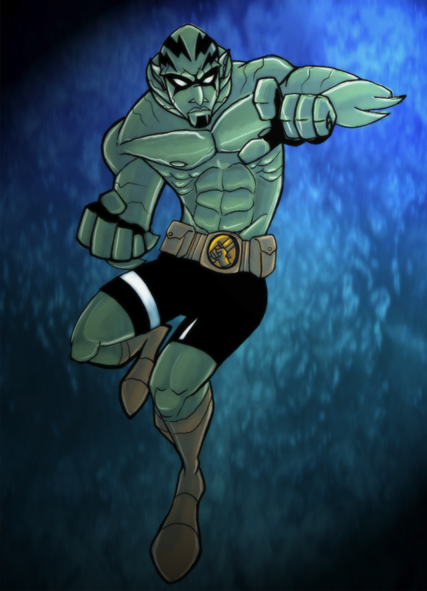 Mythulinity: Superhero Sunday: Abe Sapien, Ichthyoid
