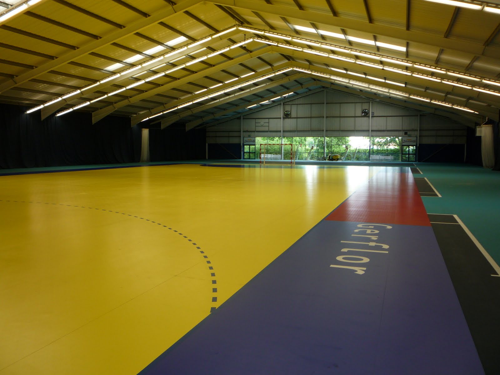 Recreational Coatings Ltd: Loughborough Handball England Training Camp
