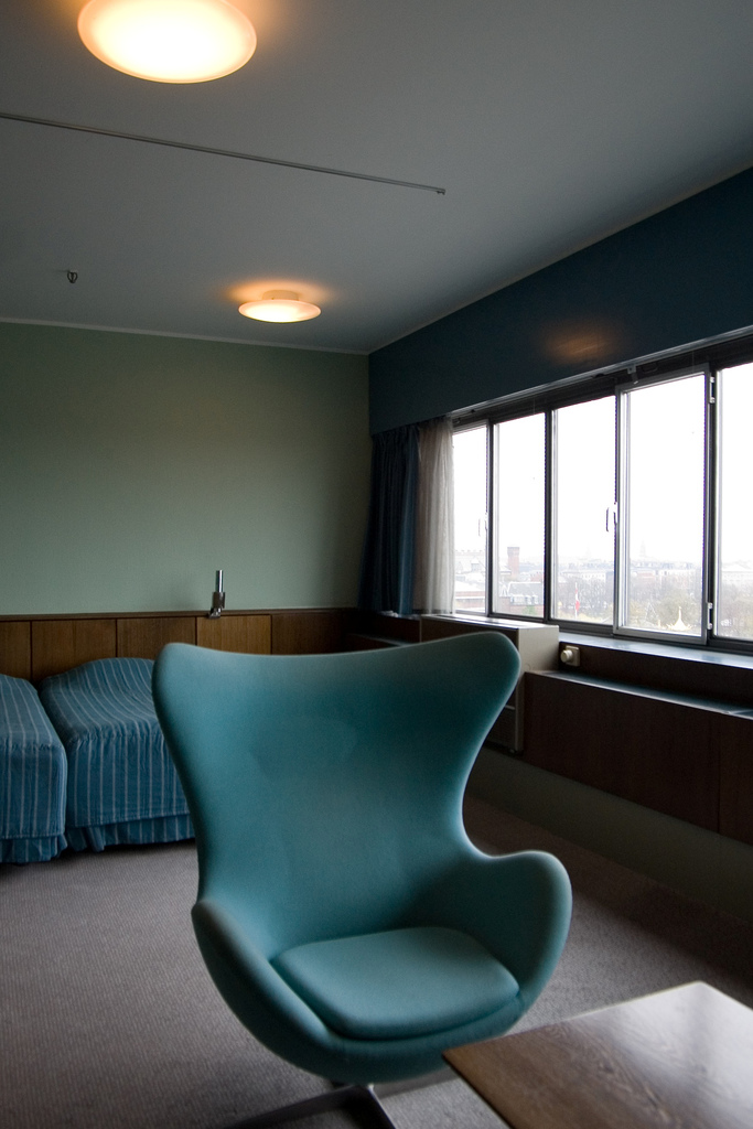 The North Elevation: Classic Spaces: Arne Jacobsen's Room 606: Copenhagen