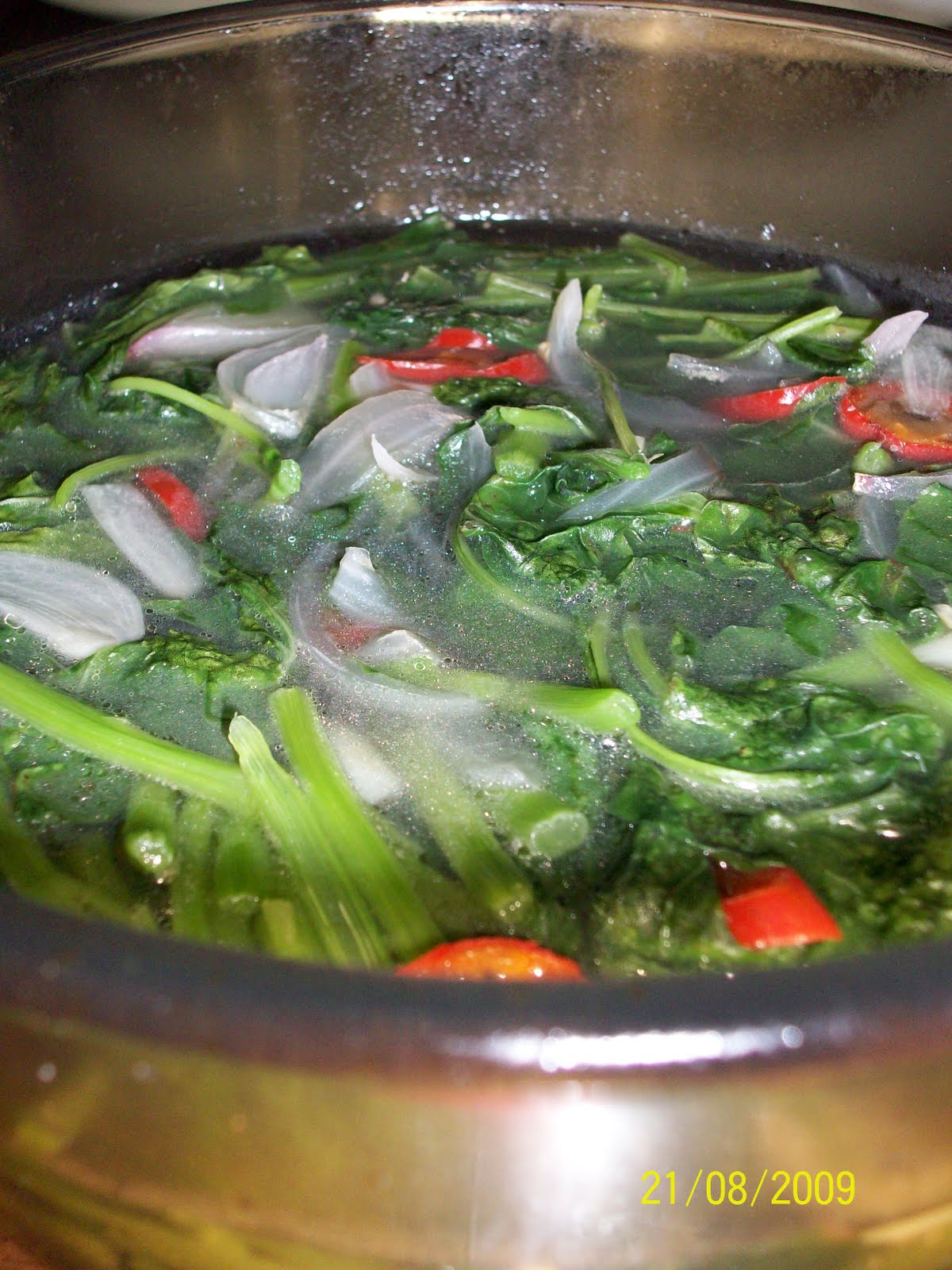 Resepi Bayam Tumis Air | NZ resepi World