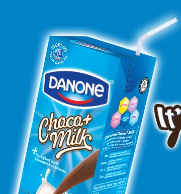 Marketing Practice: Danone Choco + Milk : Chocolate Smoothie