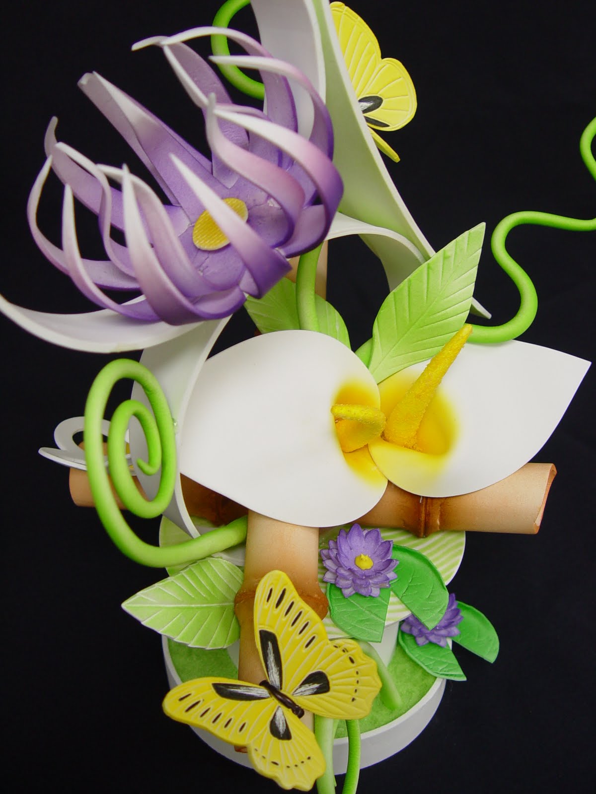 Sebastien Bonnet Pastry Blog: Pastillage Showpiece