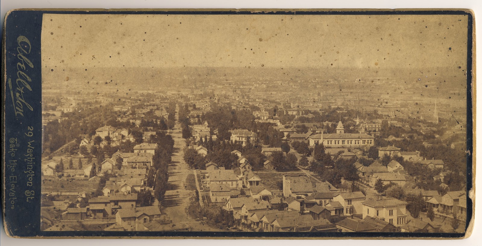 Old photos of architecture: 2 early views of Portland by Abell & Son ...