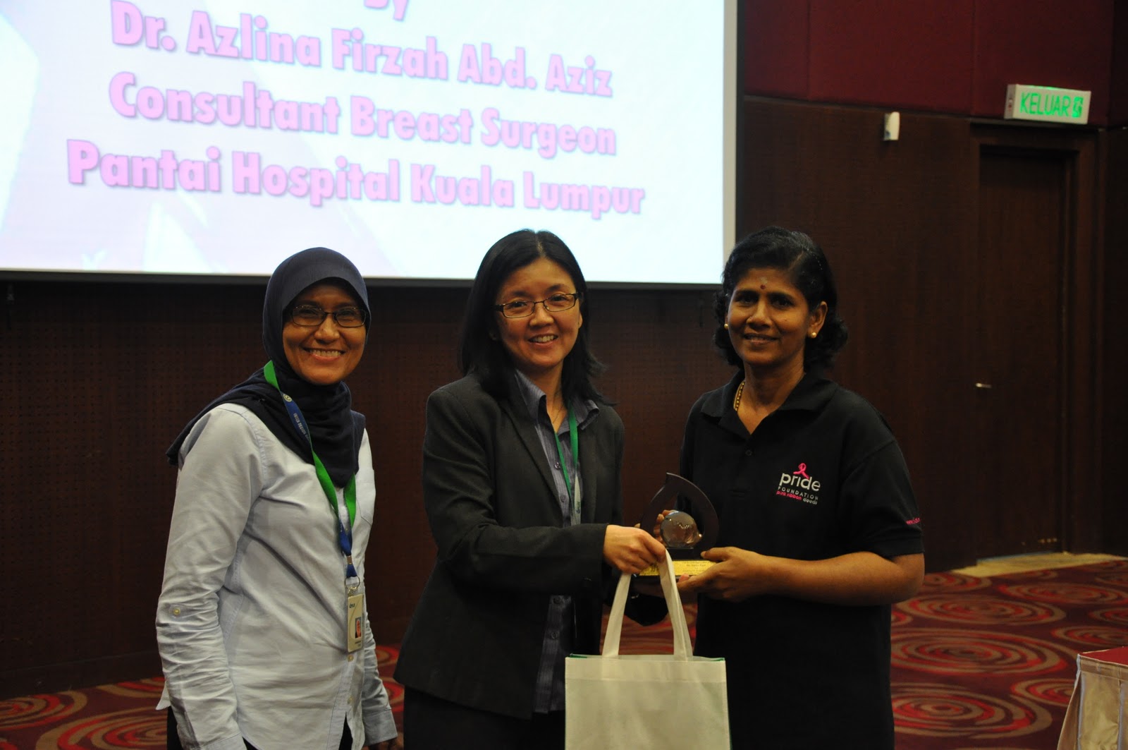 BREAST CANCER AWARENESS TALK FOR PLUS ~ Kelab PLUS Ibu Pejabat