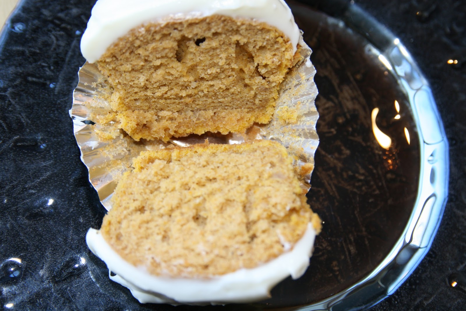 Haystacks & Champagne: Pumpkin Cupcakes with Cream Cheese Frosting