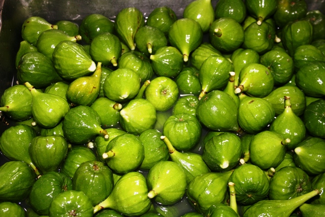 Preserved Green Figs