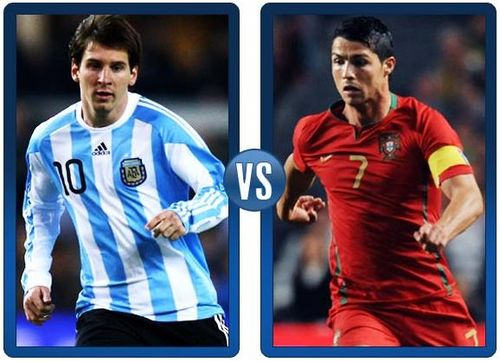 Noticias de Futbol: Argentina vs Portugal: Messi vs Cristiano Ronaldo
