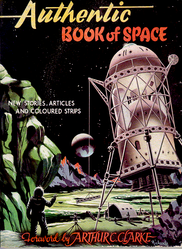 Dreams of Space - Books and Ephemera: Authentic Book of Space (1954)