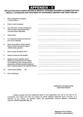 nimsgosc: Appendix - II, Non-Drawal, Form A & B, Check Slip Forms