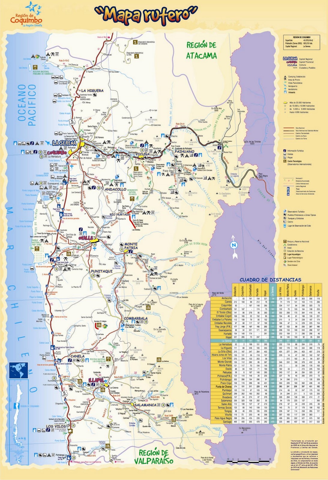 Visite Coquimbo: Mapas
