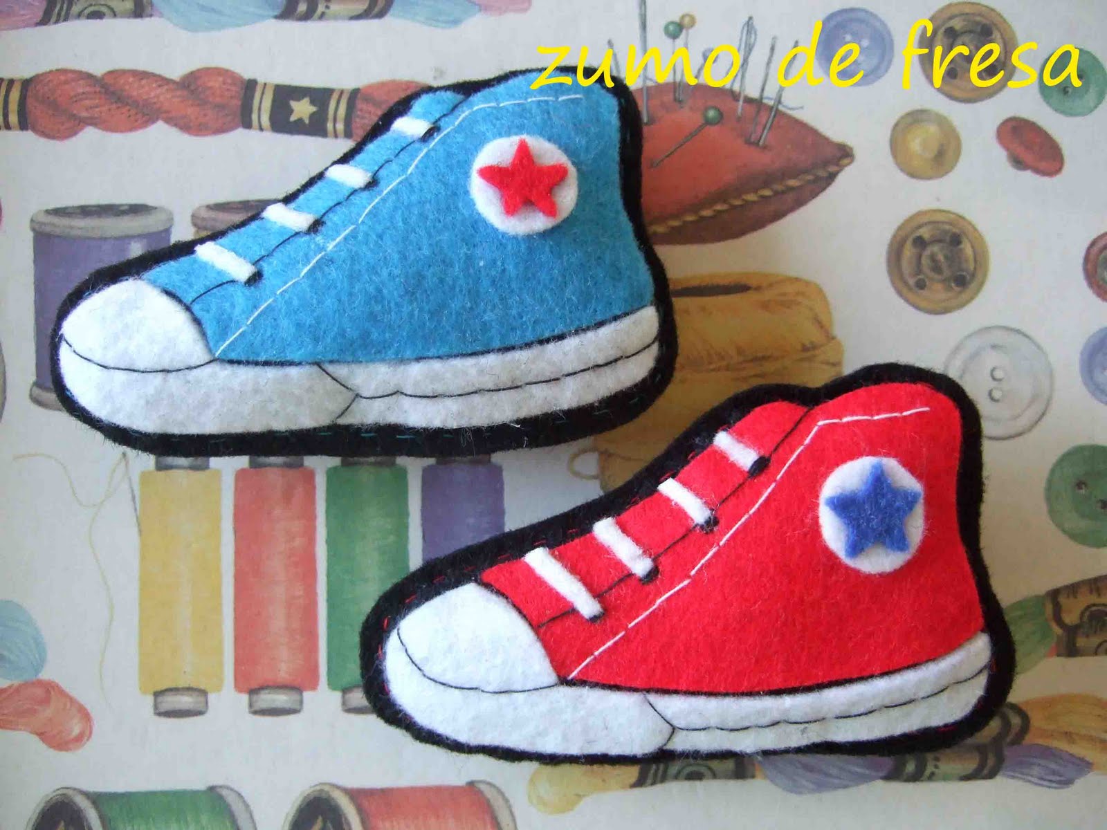 Zumo de fresa: Zapatillas converse