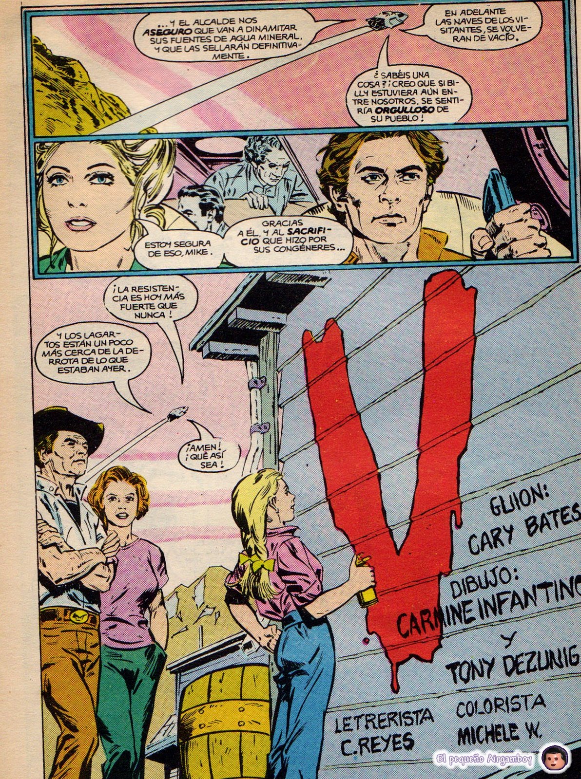 El pequeño Airgamboy: Mi colección/Comics V los visitantes