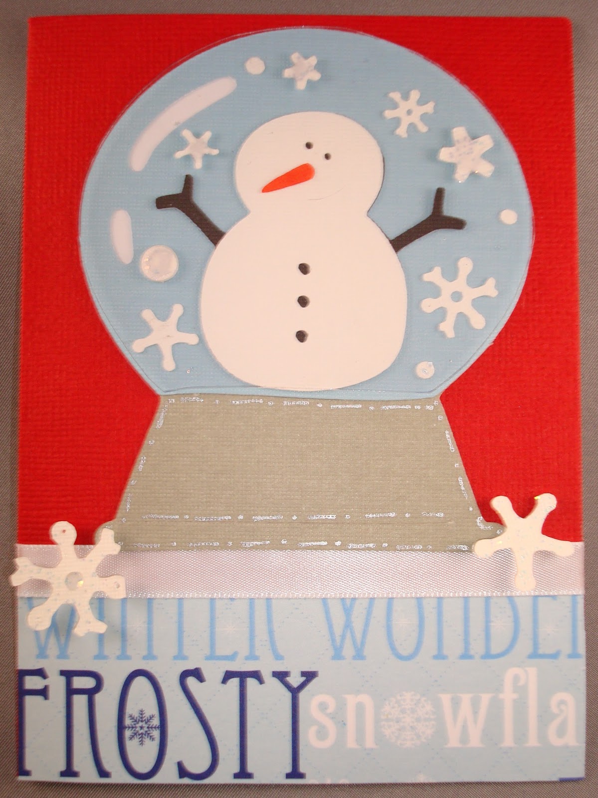 Handmade With Love: Frosty the Snowman Card