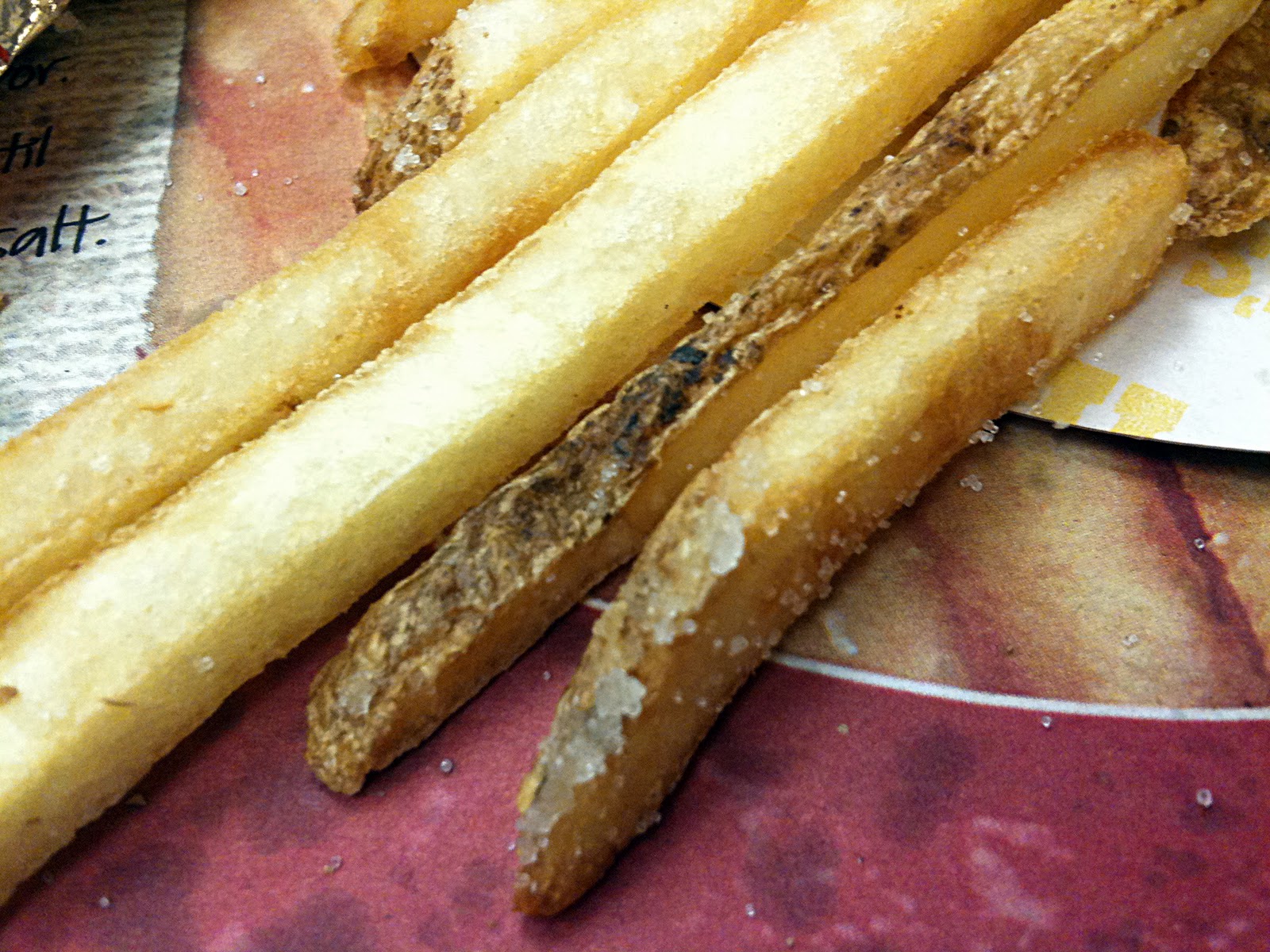 HUNGRY NEKO: Review: Wendy's New Natural-Cut Fries with Sea Salt
