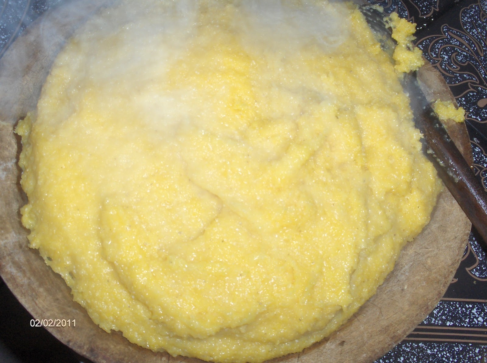 ANDREEA BLOG: Cod prajit cu mamaliga si mujdei