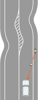 A Practical Cyclist: Hazards 1: Traffic Calming: Chicanes