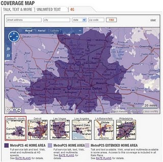 Where is 4G Available Maps