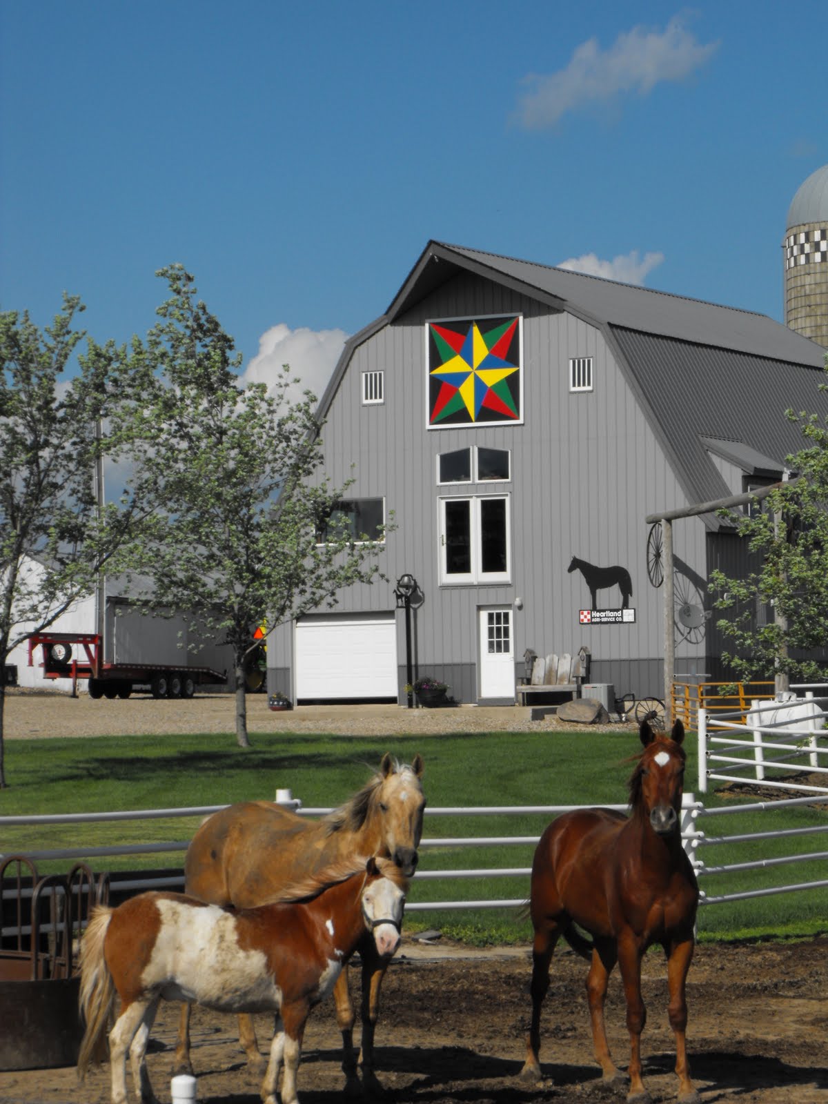 Barn Quilts and the American Quilt Trail: What are you Looking At?