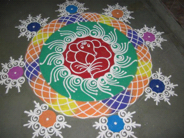 Full Day Kindergarten: Learning Through Play: Creating Rangoli