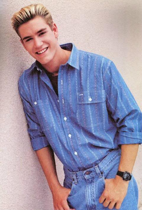 How to style Zack Morris hair