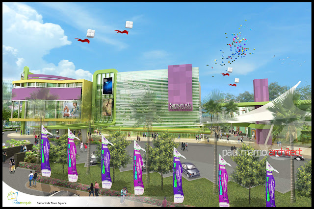 paul mamo architect: Samarinda Town Square