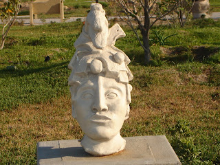 Culturas Prehispanicas de Mexico Maya Azteca Olmeca: Cabeza Maya