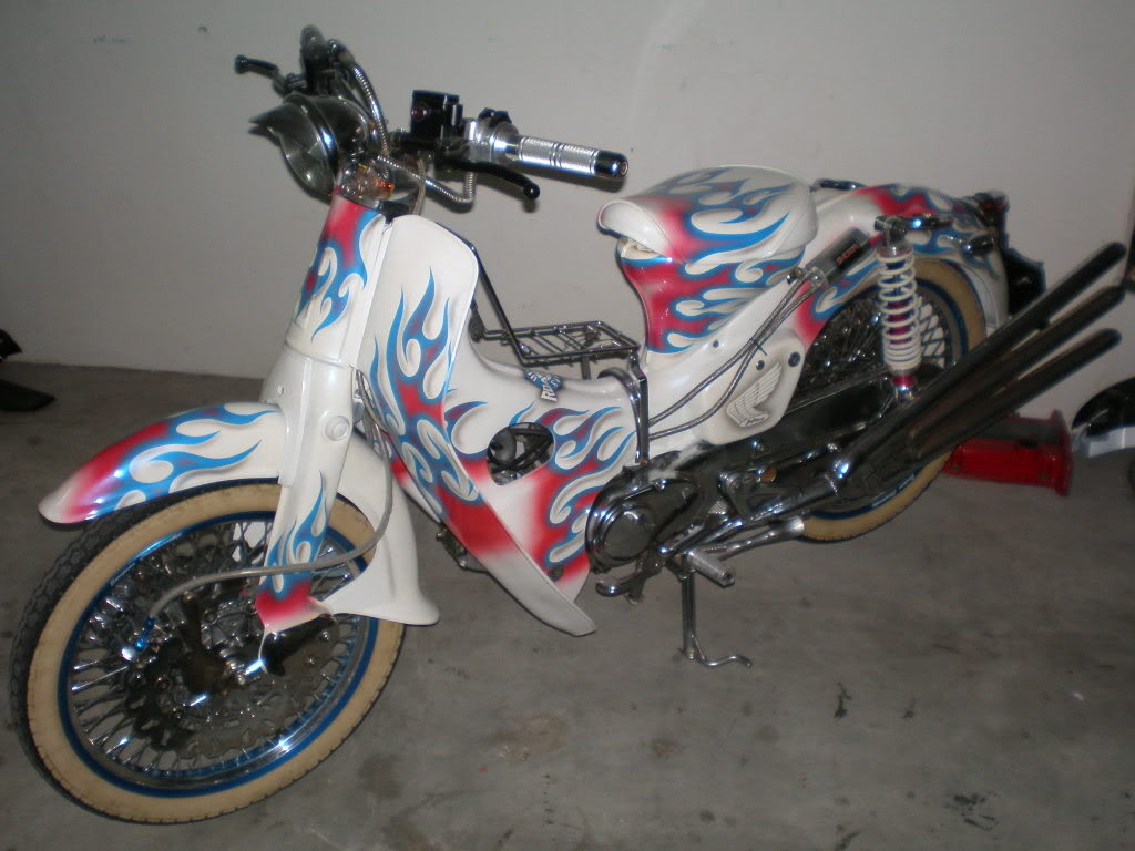 Flaming kapcai | kakimoto