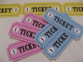 Gingham Cherry: Play tickets free printable
