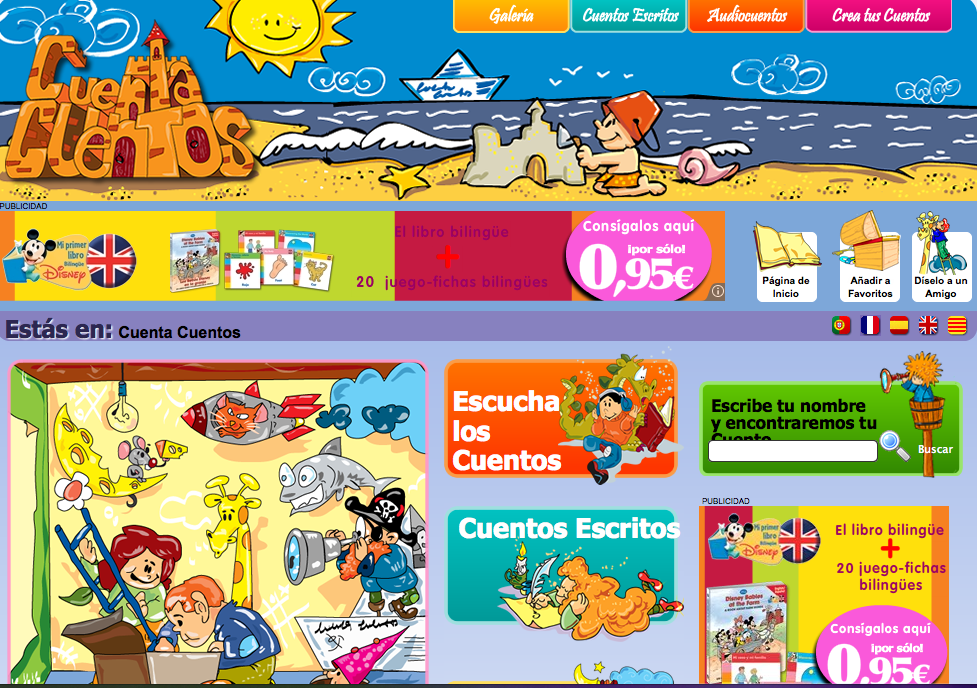 Cuentos interactivos para niños a través de Internet – Actualidad Editorial