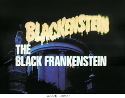 MONSTER?! We're British, you know.: Blackenstein: The Black Frankenstein