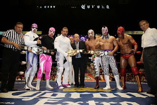 Lucha Libre: HECTOR GARZA, LA MASCARA e HIJO DEL FANTASMA VS SANGRE ...