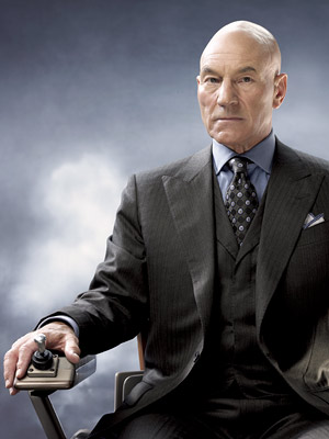 Os Careca: Sir Patrick Hewes Stewart, O Professor Xavier de X-Men