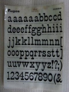 Koleksi Era 80-an: Rugos (Letraset)